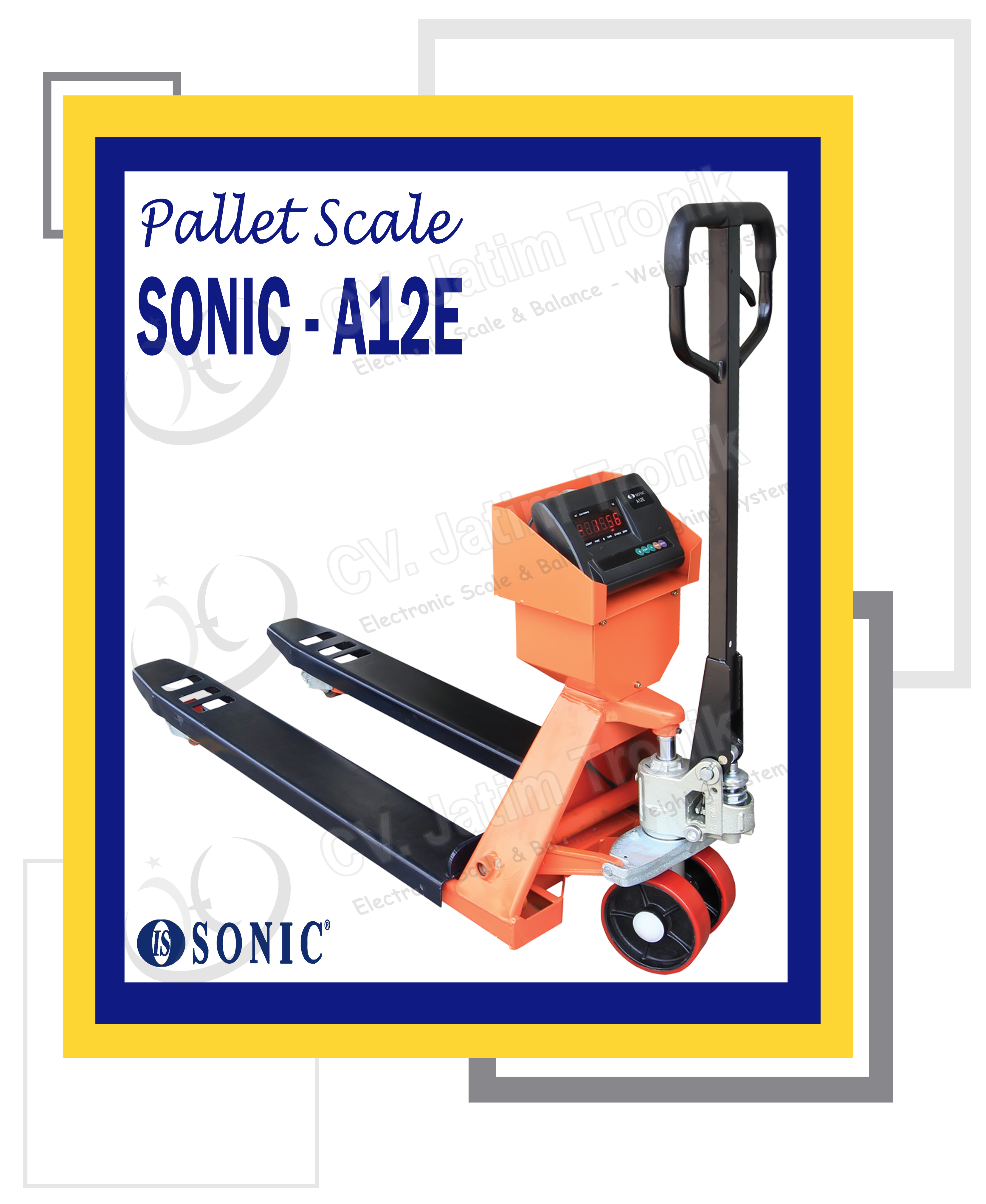 Jual PALLET SCALE SONIC A12E oleh CV. JATIM TRONIK - Surabaya - Jawa ...