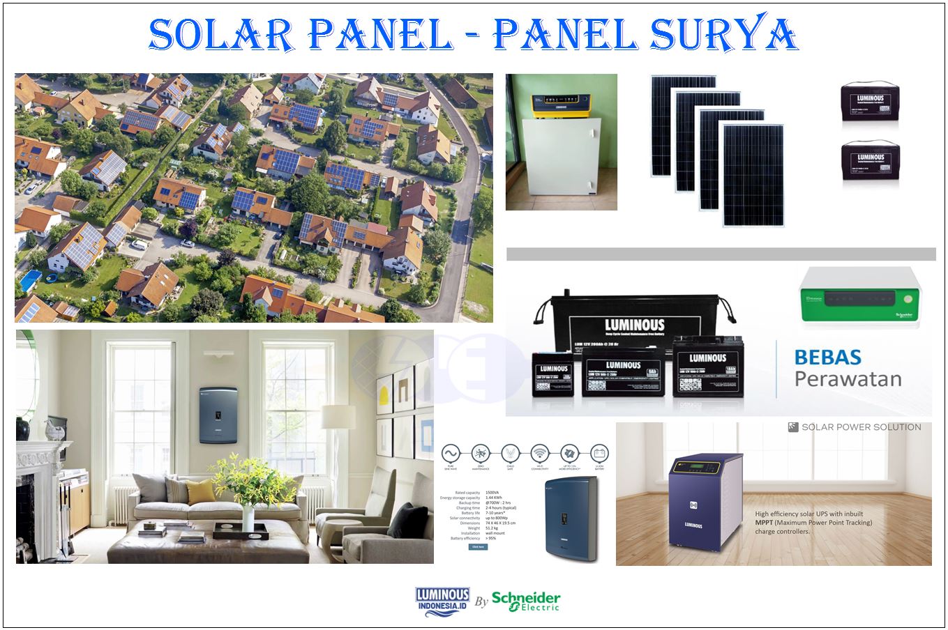 Jual Komponen Listrik Tenaga Surya atau Solar Panel - Batam oleh PT ...