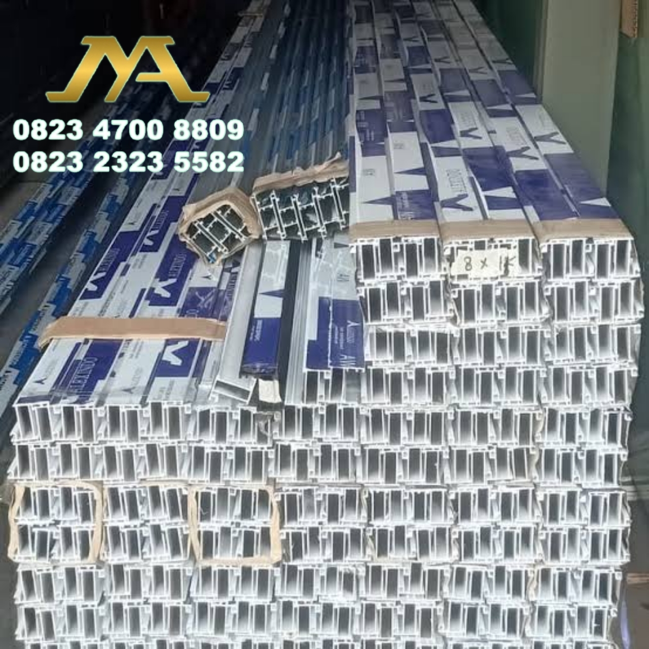 Jual SPONENGAN L 19.05x41.00 MM KUSEN ALUMINIUM ALEXINDO WHITE oleh PT ...