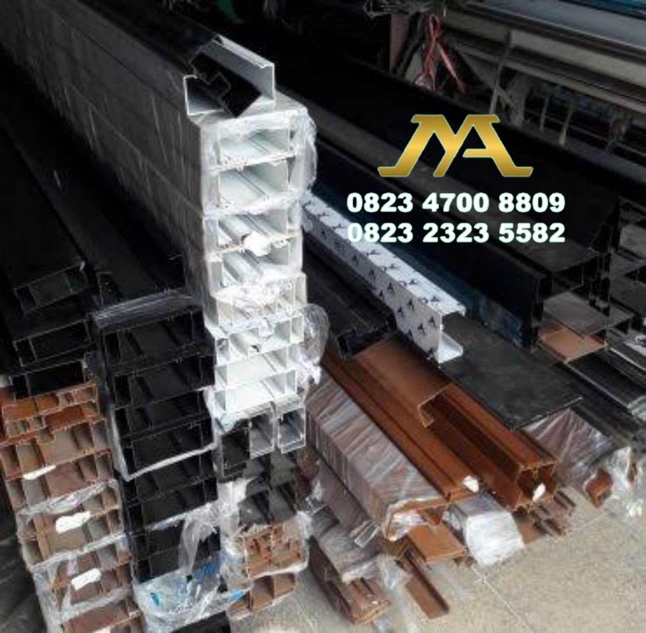 Jual TIANG ENGSEL 4.40 MM KUSEN ALUMINIUM ALEXINDO WHITE oleh PT ...