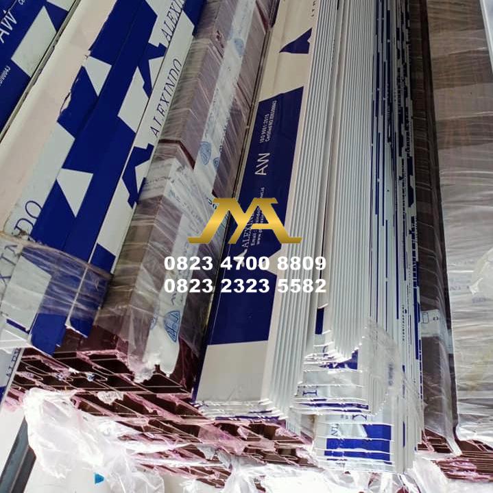 Jual RAM PINTU NYAMUK 90CM X 6M KUSEN ALUMINIUM ALEXINDO SILVER oleh PT ...