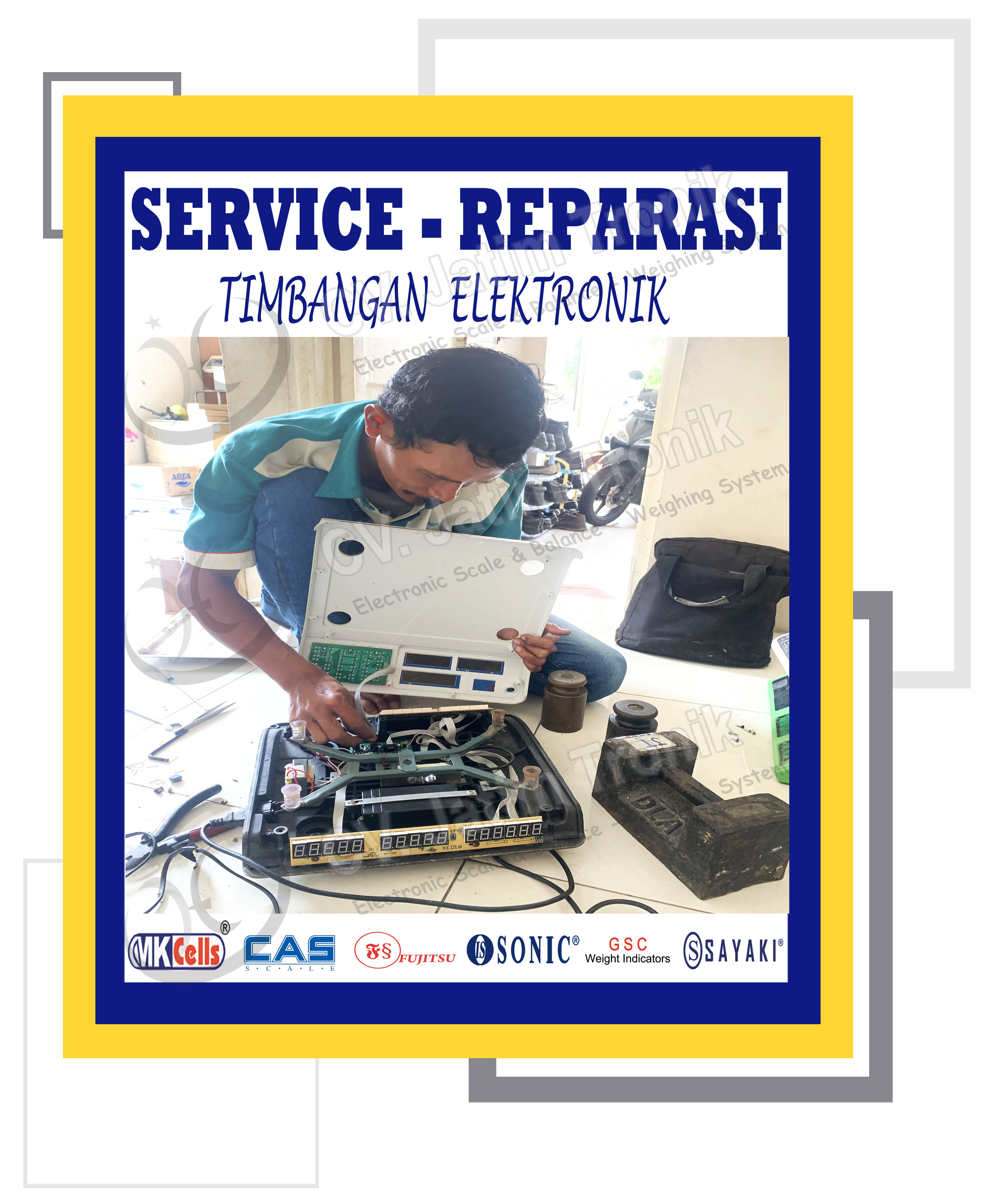 Jual REPARASI SERVICE TIMBANGAN DIGITAL SURABAYA oleh CV. JATIM TRONIK ...