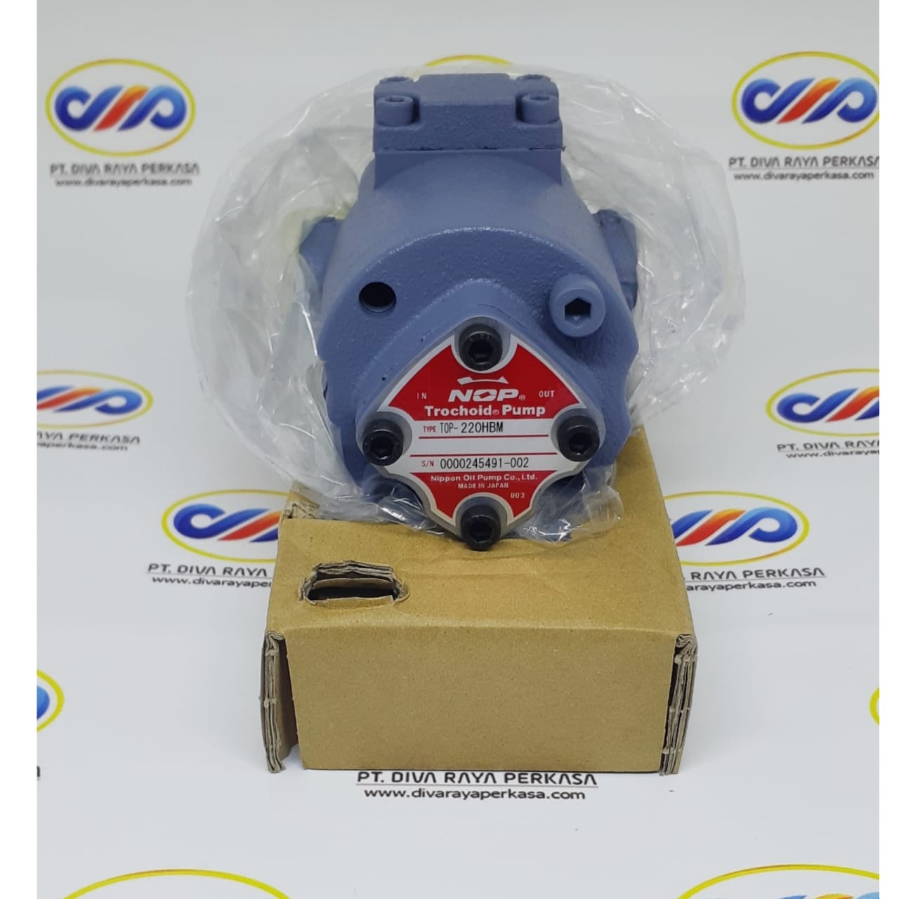 Jual NIPPON OIL PUMP TOP-210HBM | TROCHOID PUMP oleh PT. DIVA RAYA PERKASA