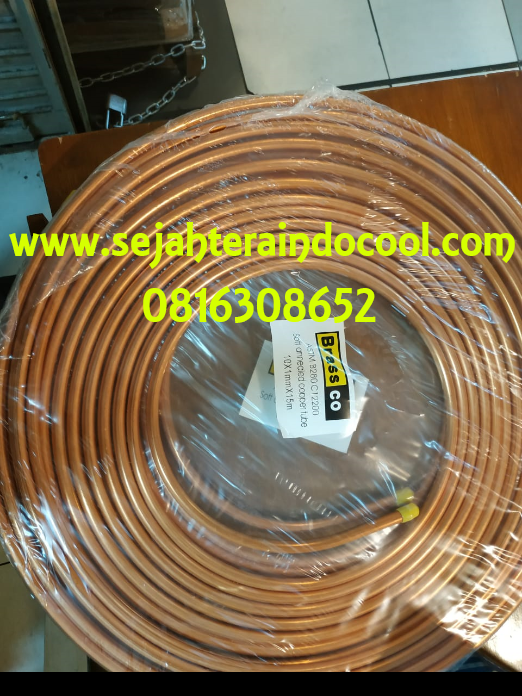 Jual Pipa Tembaga BRASSCO B280 C12200 Seamless Copper Tubes oleh ...