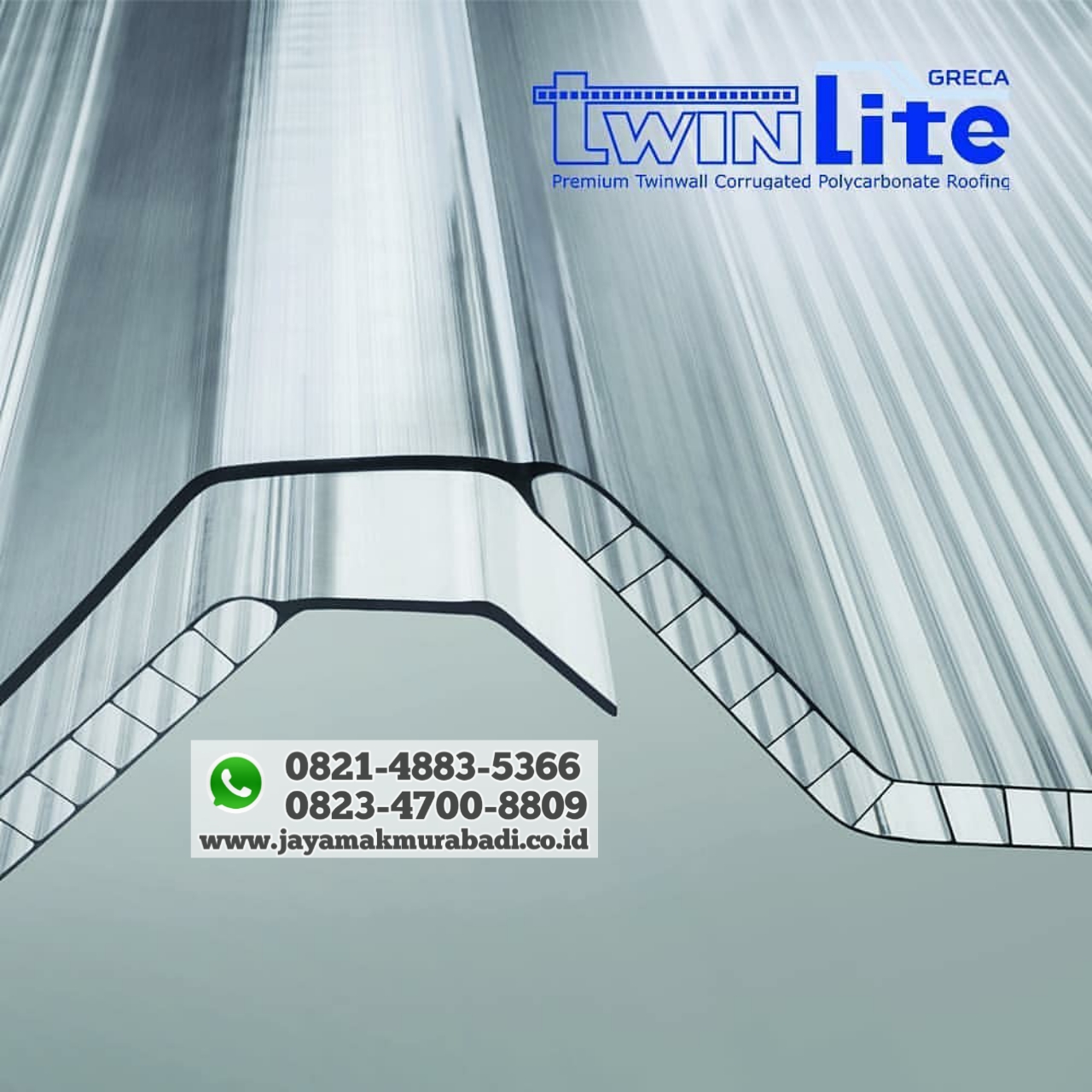 Jual SUPPLIER ATAP POLYCARBONATE TWINLITE SURABAYA oleh PT. Kaltim Jaya ...