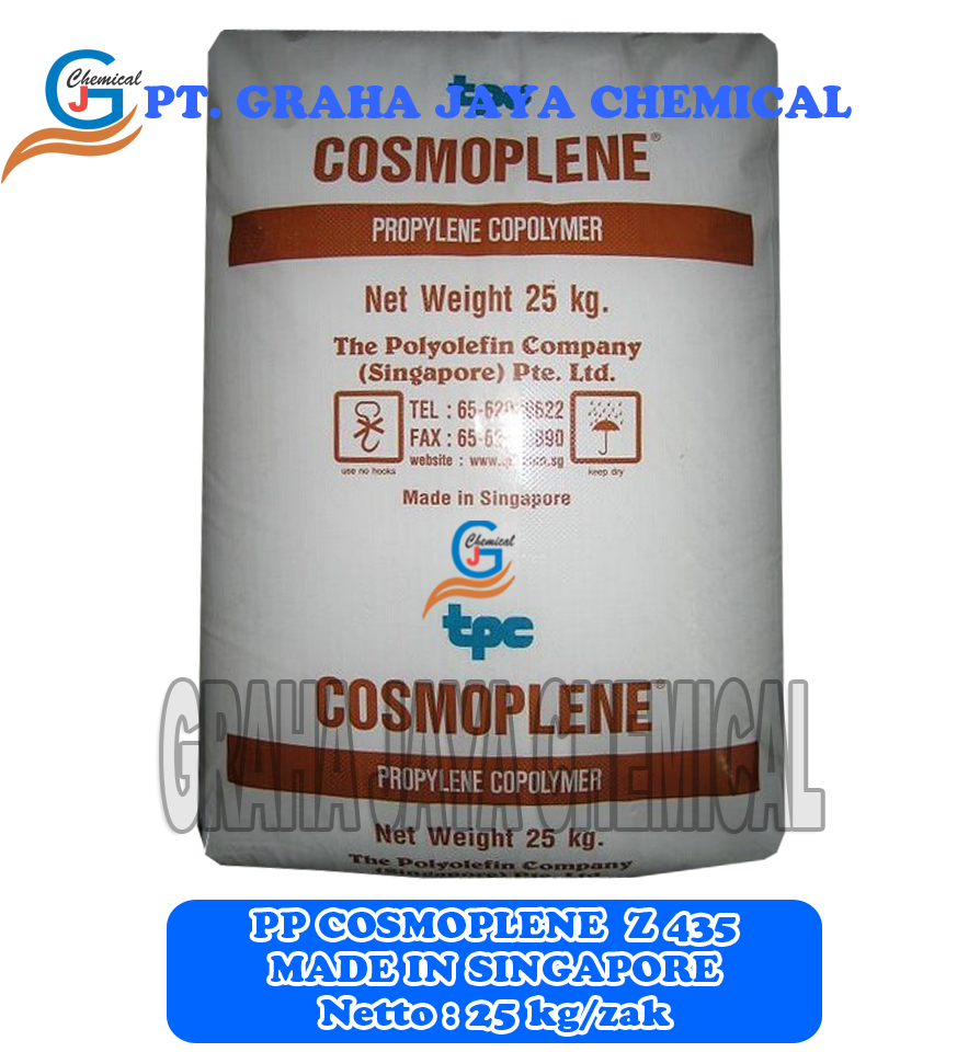 Jual PP Cosmothene Z 435 oleh PT. Graha Jaya Pratama Kinerja