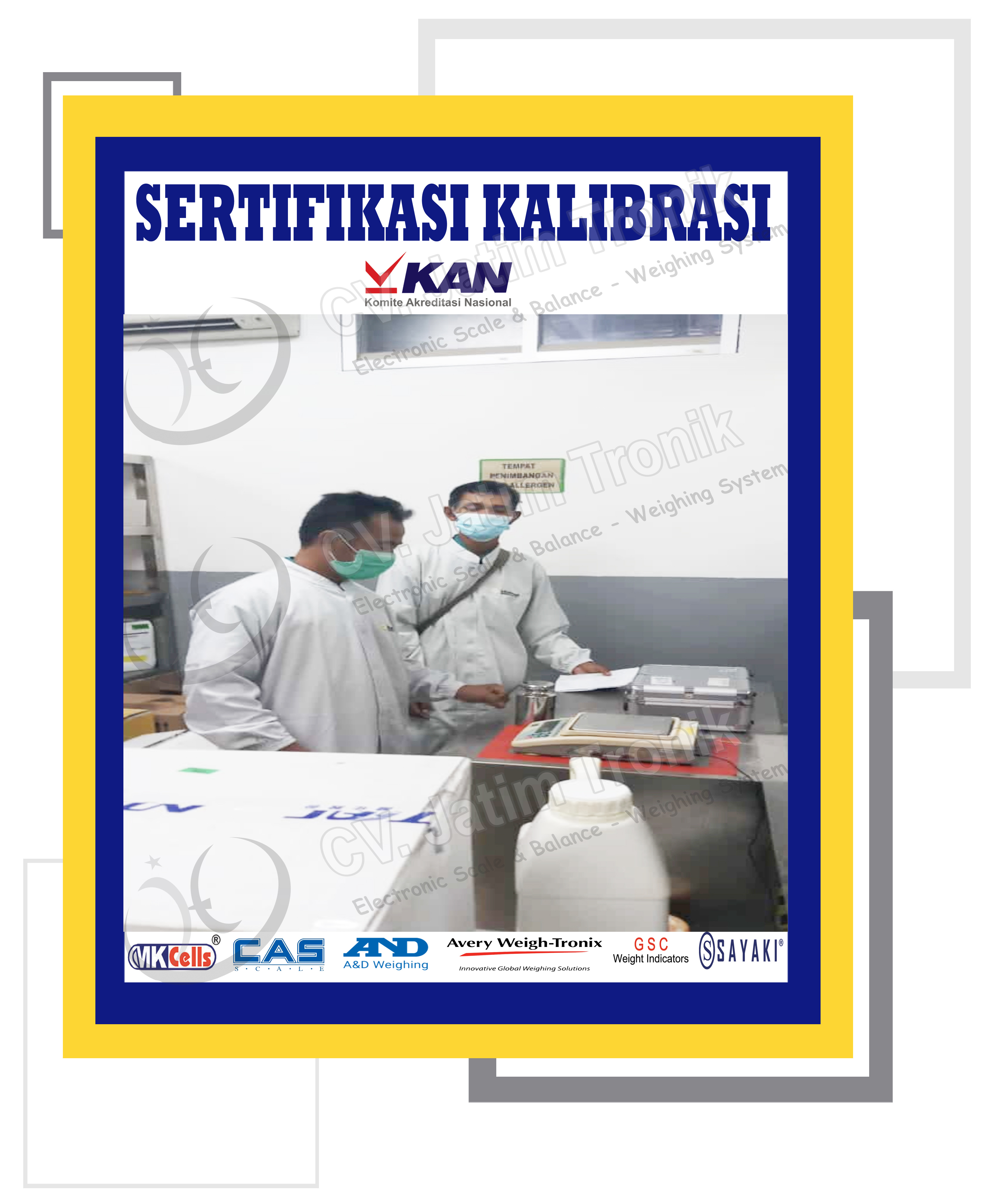 Jasa Sertifikasi Kalibrasi KAN Timbangan Analitik oleh CV. JATIM TRONIK ...