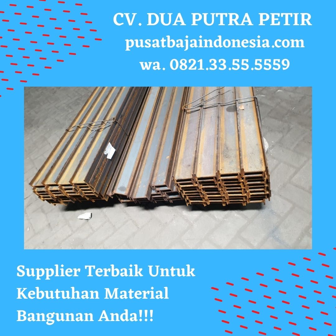 Jual Besi WF 350 x 175 x 7 x 11 mm 12 m oleh CV. Dua Putra Petir