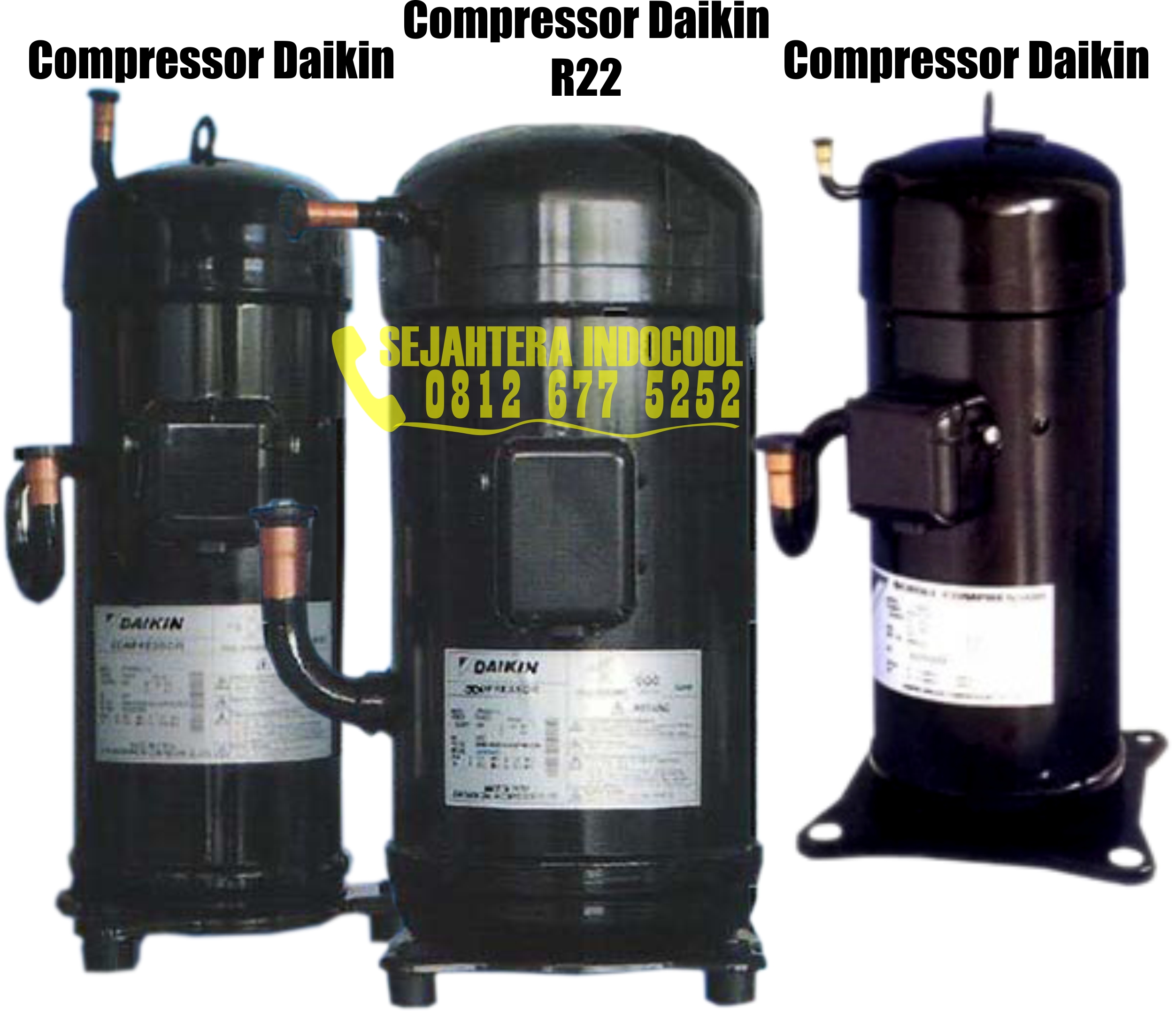 Jual Kompresor Daikin JT125 oleh Sejahtera Indocool