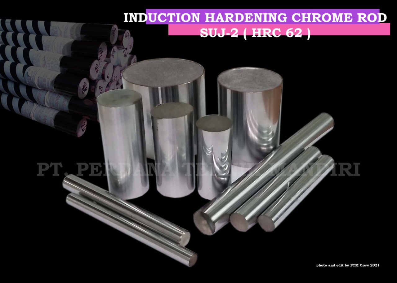 Jual Induction Hardening Chrome Rod SUJ-2 (HRC 62) oleh PT. Perdana ...