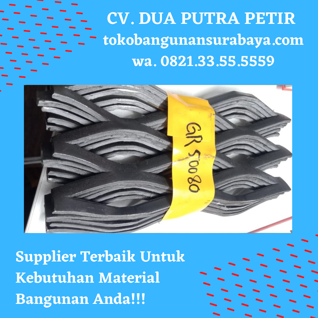 Jual plat besi expanded metal gr 50080 jilumesh oleh CV. Dua Putra Petir
