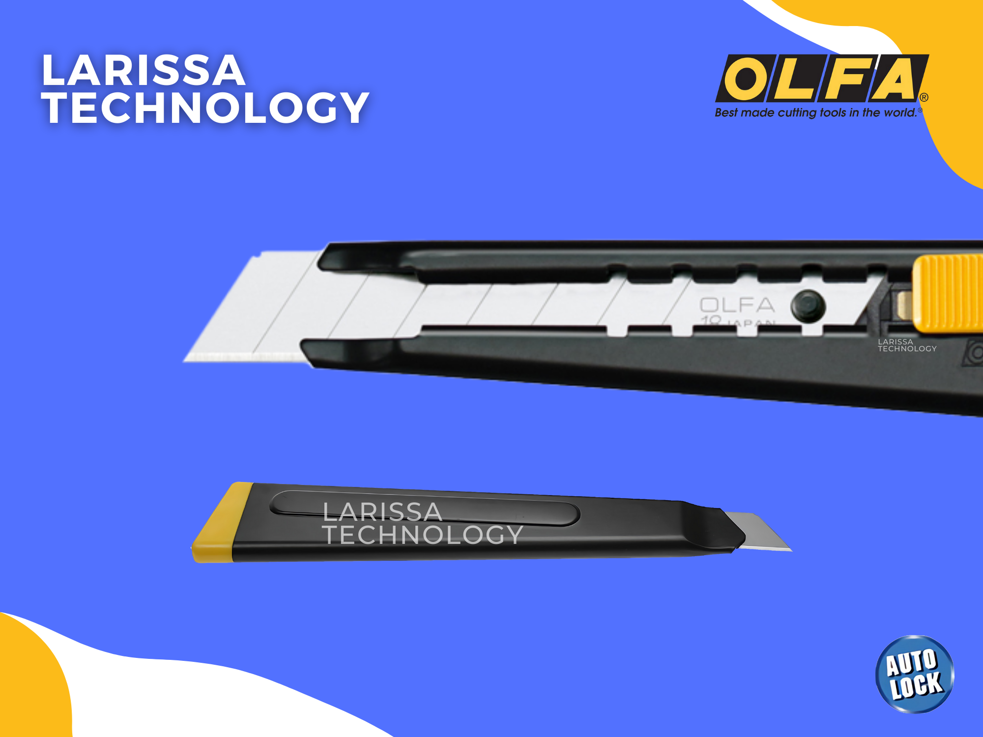 Jual Heavy Duty Cutter Olfa - Model : ML oleh LARISSA TECHNOLOGY