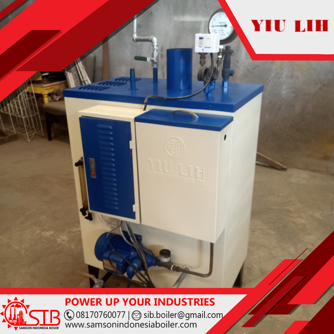 Jual Steam Boiler Second Kecil | 50 Kg/hr oleh PT. Samson Djawa Perkasa