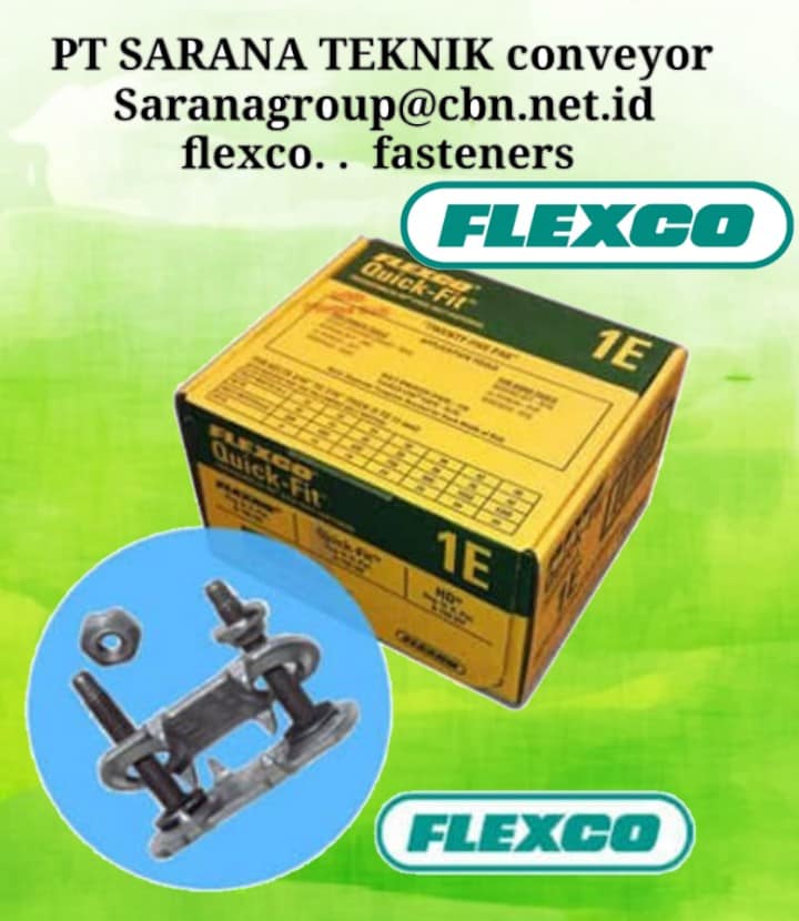 Jual Flexco Bolt Hinged Fasteners oleh PT. Sarana Teknik Indonesia