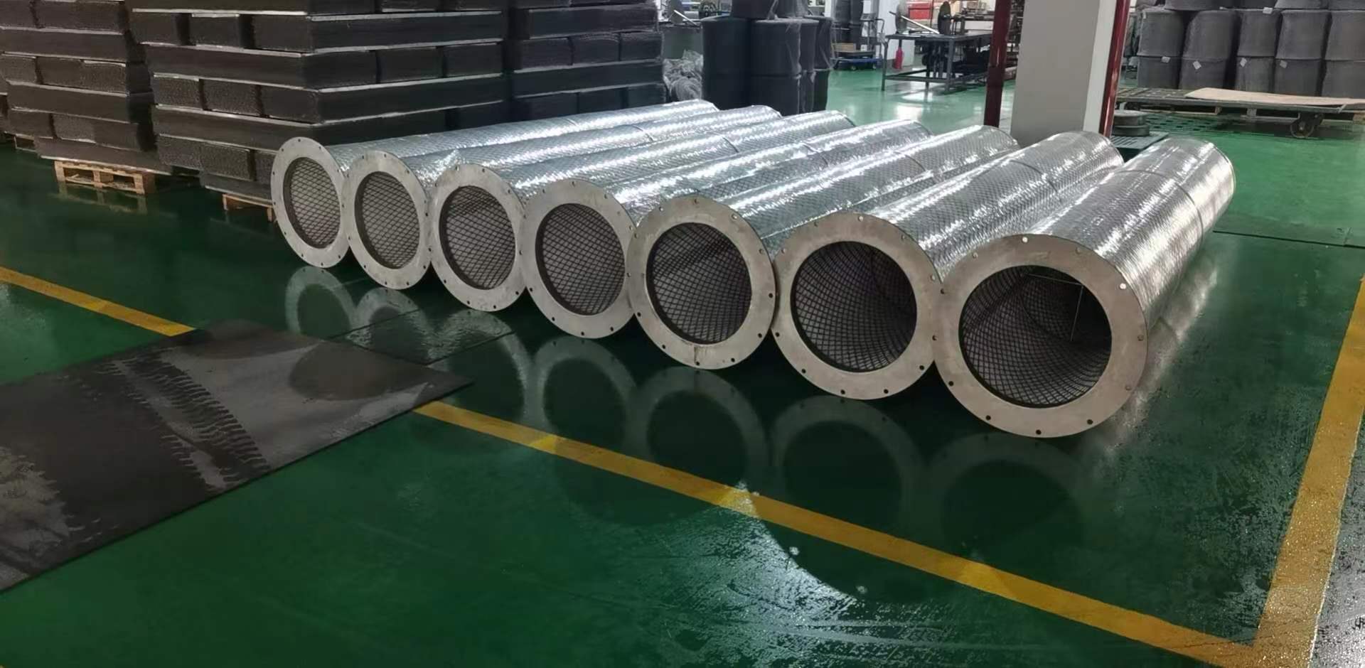Jual Fiber Bed Candle Filter Separator Demister / Candle Mist ...