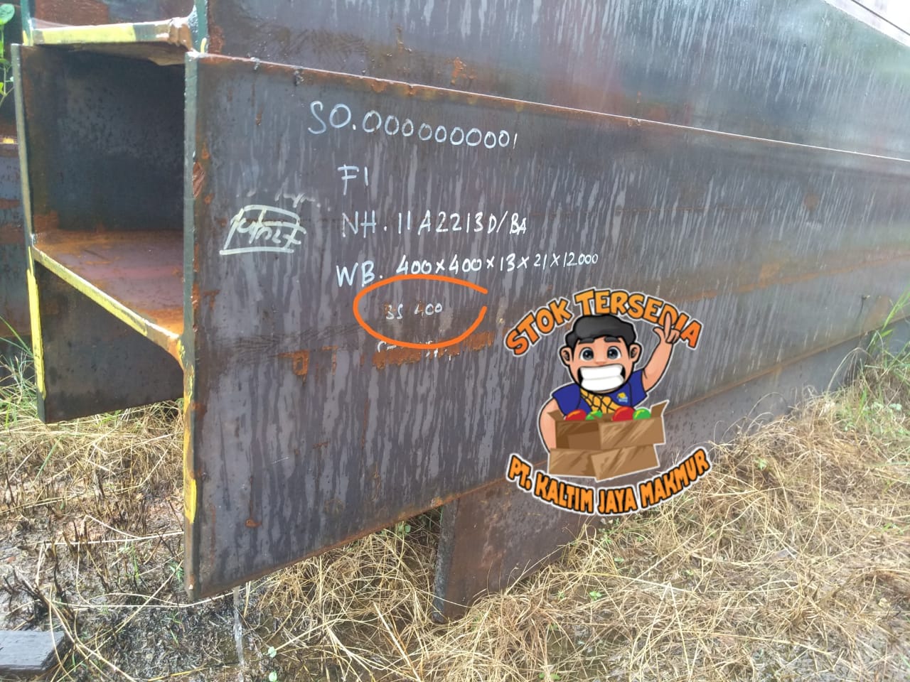 Jual BESI H BEAM SS 400 READY STOK HARGA TERBAIK TERLENGKAP SAMARINDA ...