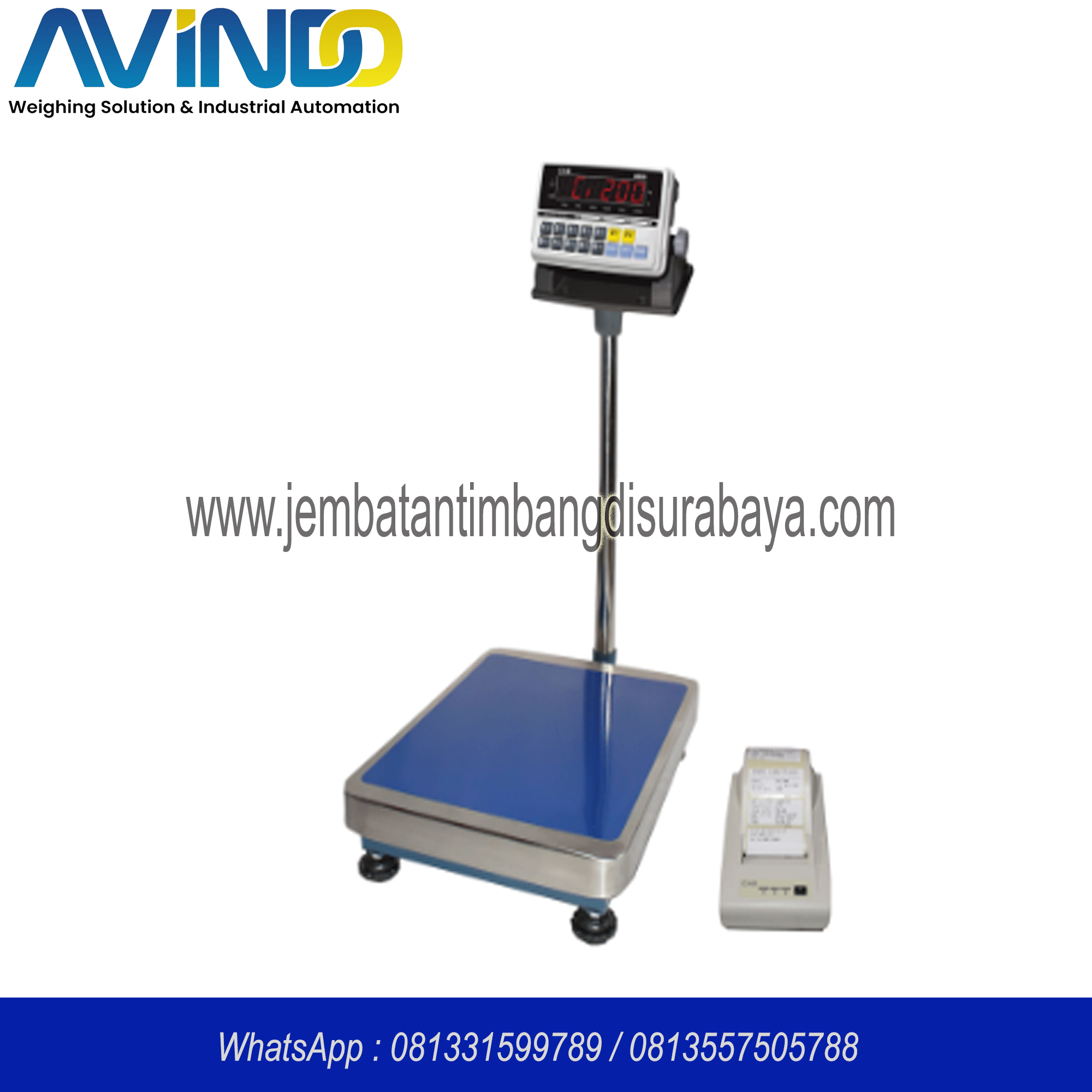 Jual CAS BENCH SCALE CI-200A + PRINTER oleh CV. Avodamitra Indotech