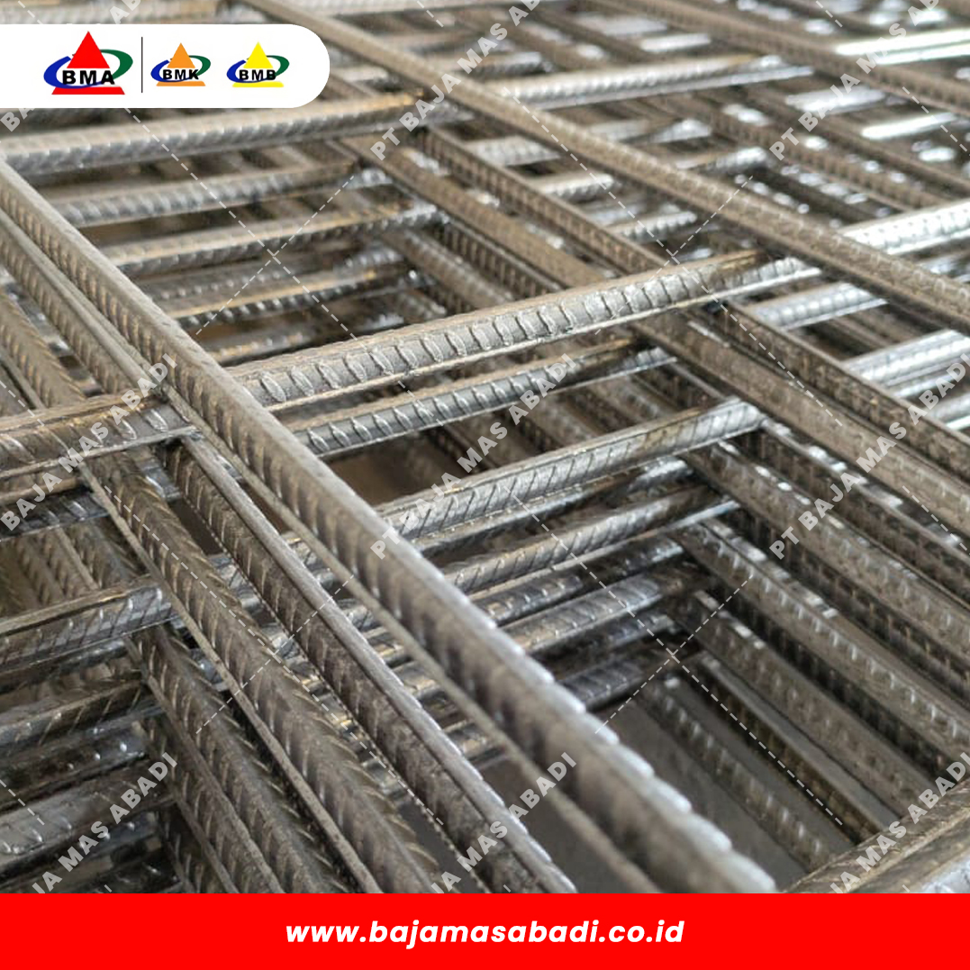 Distributor Besi Wiremesh M6 Lembaran oleh PT. Baja Mas Abadi