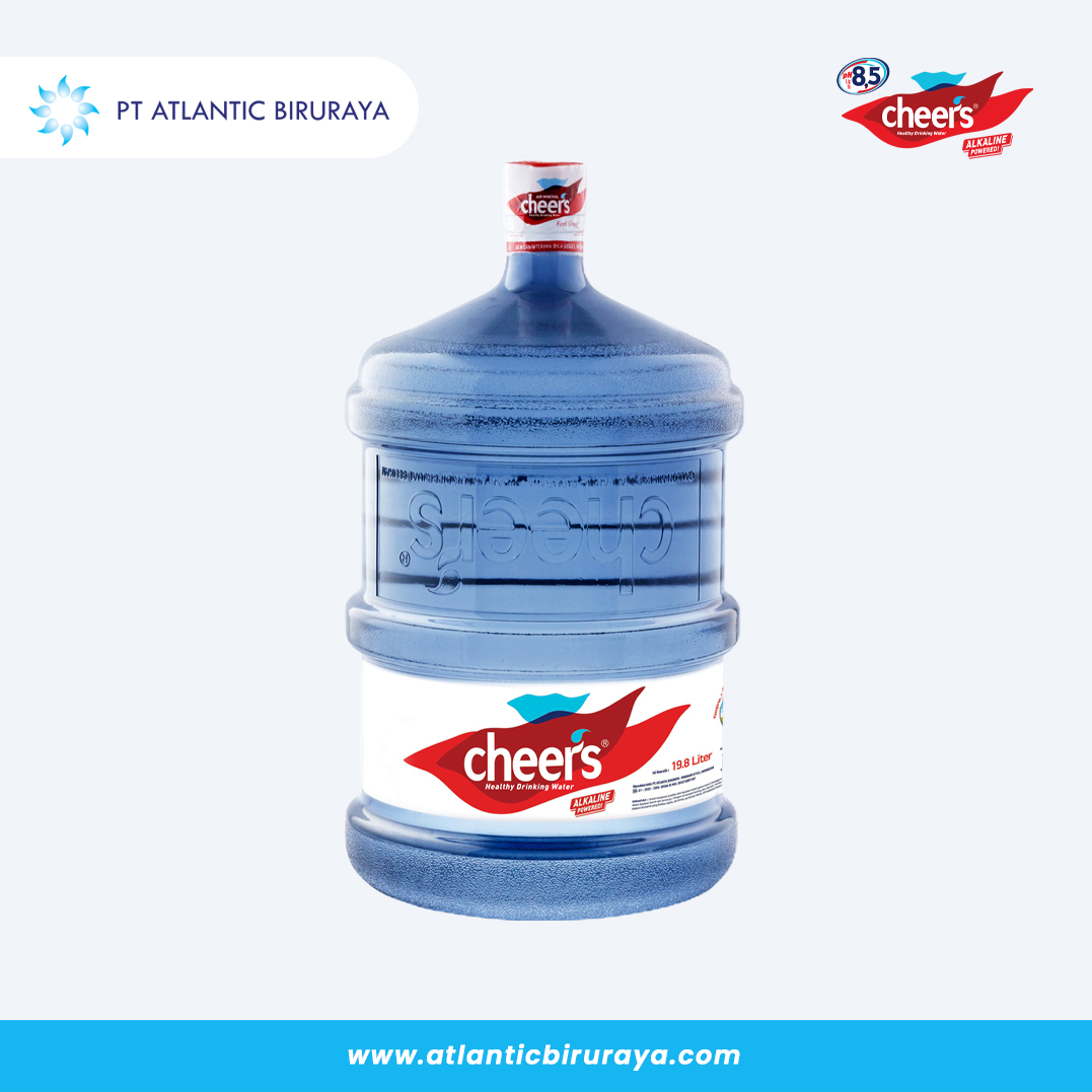 Jual Cheers Alkaline Galon 19,8 Liter oleh PT. Atlantic Biruraya