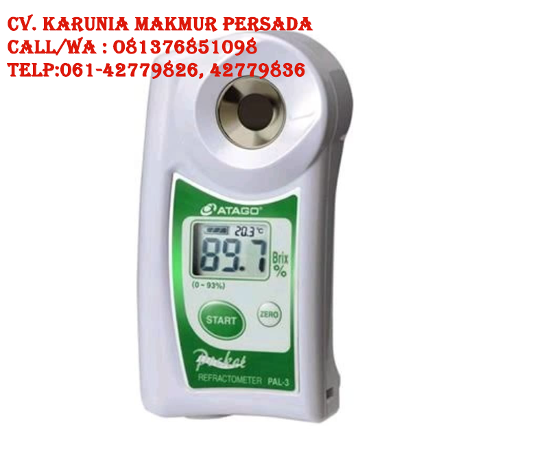 Jual ATAGO 3830 PAL-3 Full Range Digital Handheld Pocket Refractometer ...