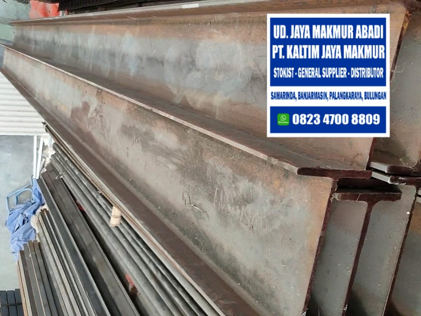 Jual BESI PROFIL - H BEAM SERTIFIKAT HARGA TERBAIK READY STOK SAMPIT ...