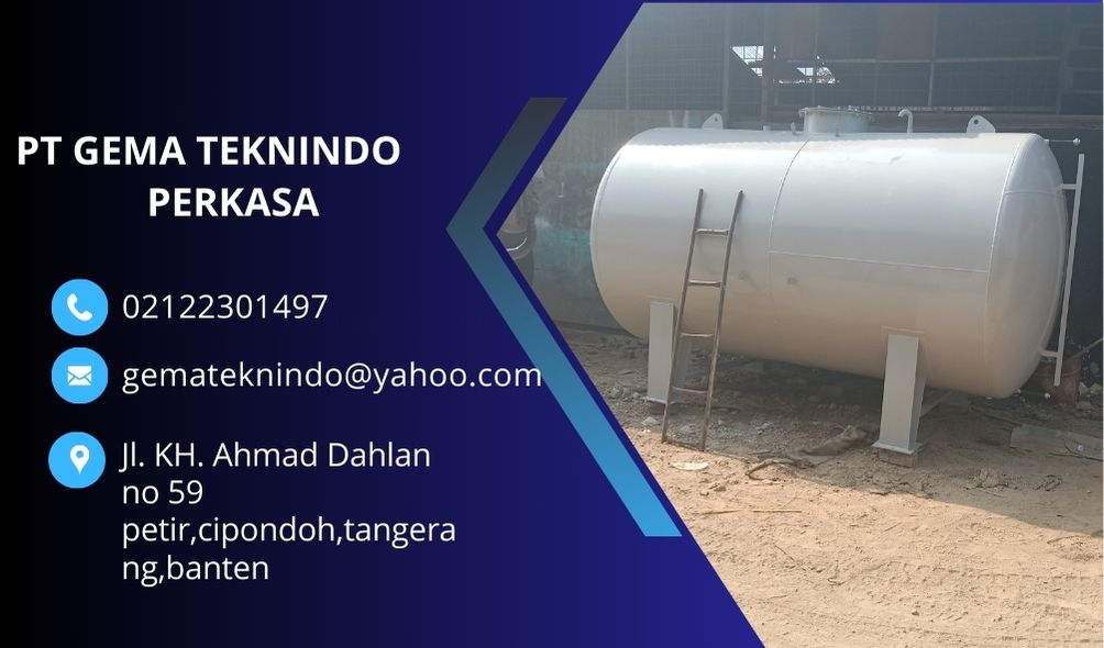 Jual FUEL STRORAGE TANK 4000 LITER oleh PT. Gema Teknindo Perkasa
