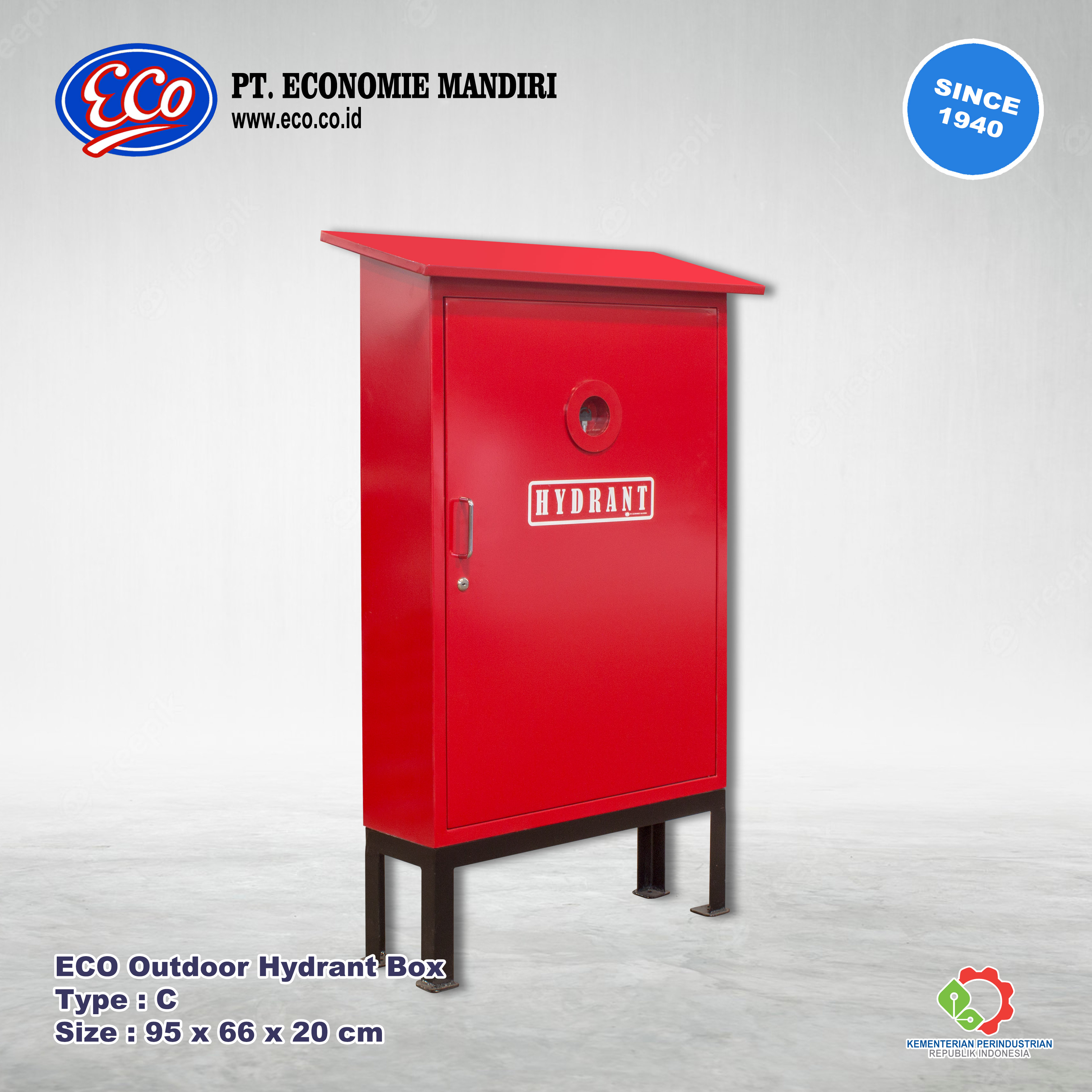 Jual Outdoor Hydrant Box Type C - ECO oleh PT. Economie Mandiri