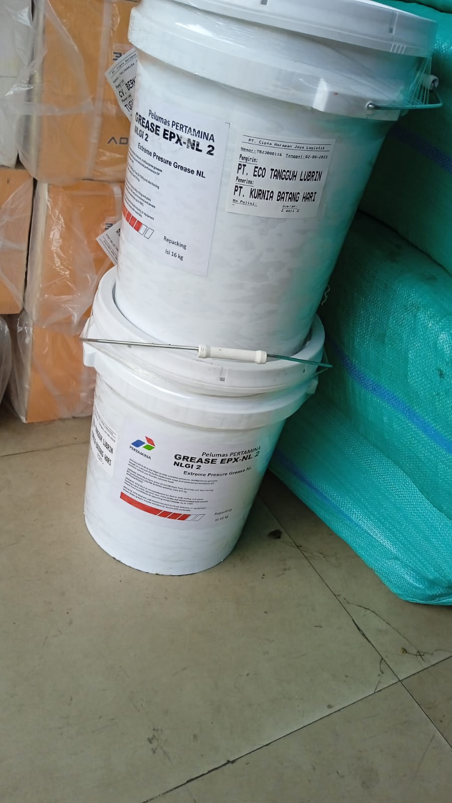 Jual Grease Pertamina PTM EPX-NL 1, EPX-NL 2 oleh CV. Empat Sinergi Bersama