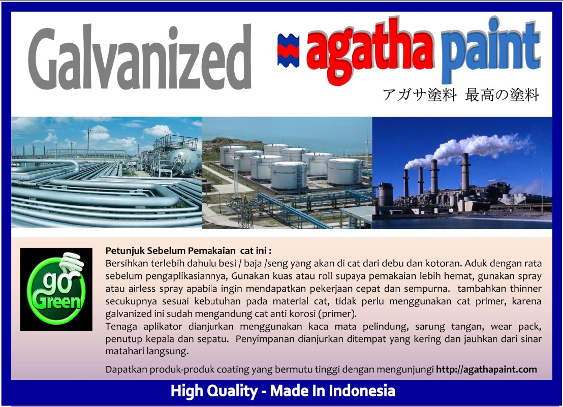 Jual CAT GALVANIS ATAU GALVALUM oleh PT. Bintang Energy Surabaya