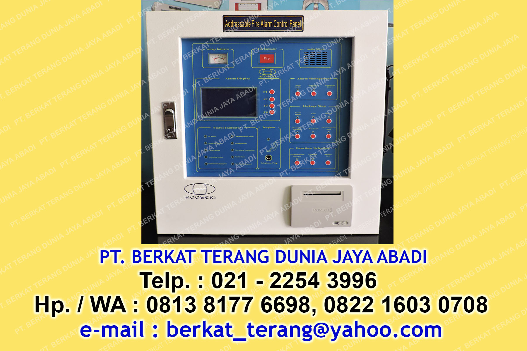 Jual Panel MCFA Addressable kap. 1 Loop type HS-ADD-P1 merk Hooseki ...
