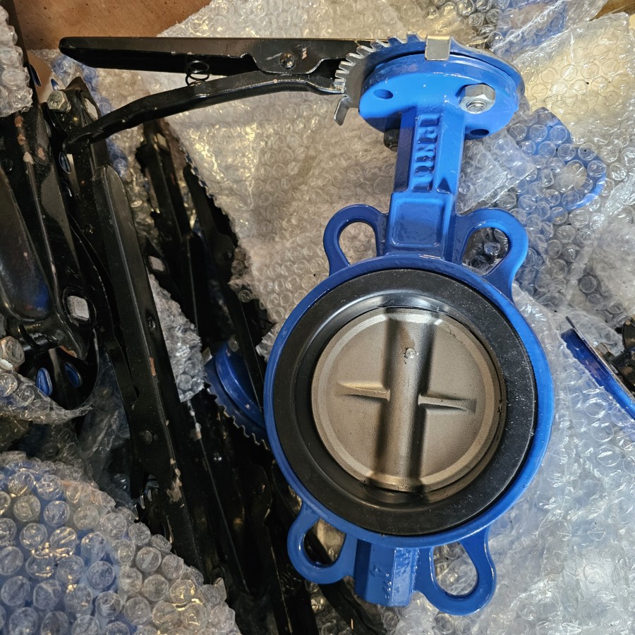 Jual Butterfly Valve Handwheel, Gear Box, Pneumatic & Motorized Operatn ...