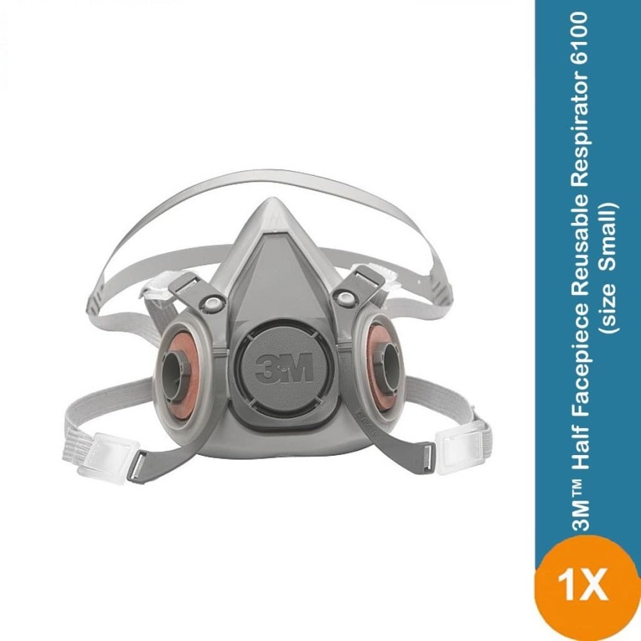 Jual 3M 6100 Half Facepiece Reusable Respirator - Ukuran Small oleh PT ...