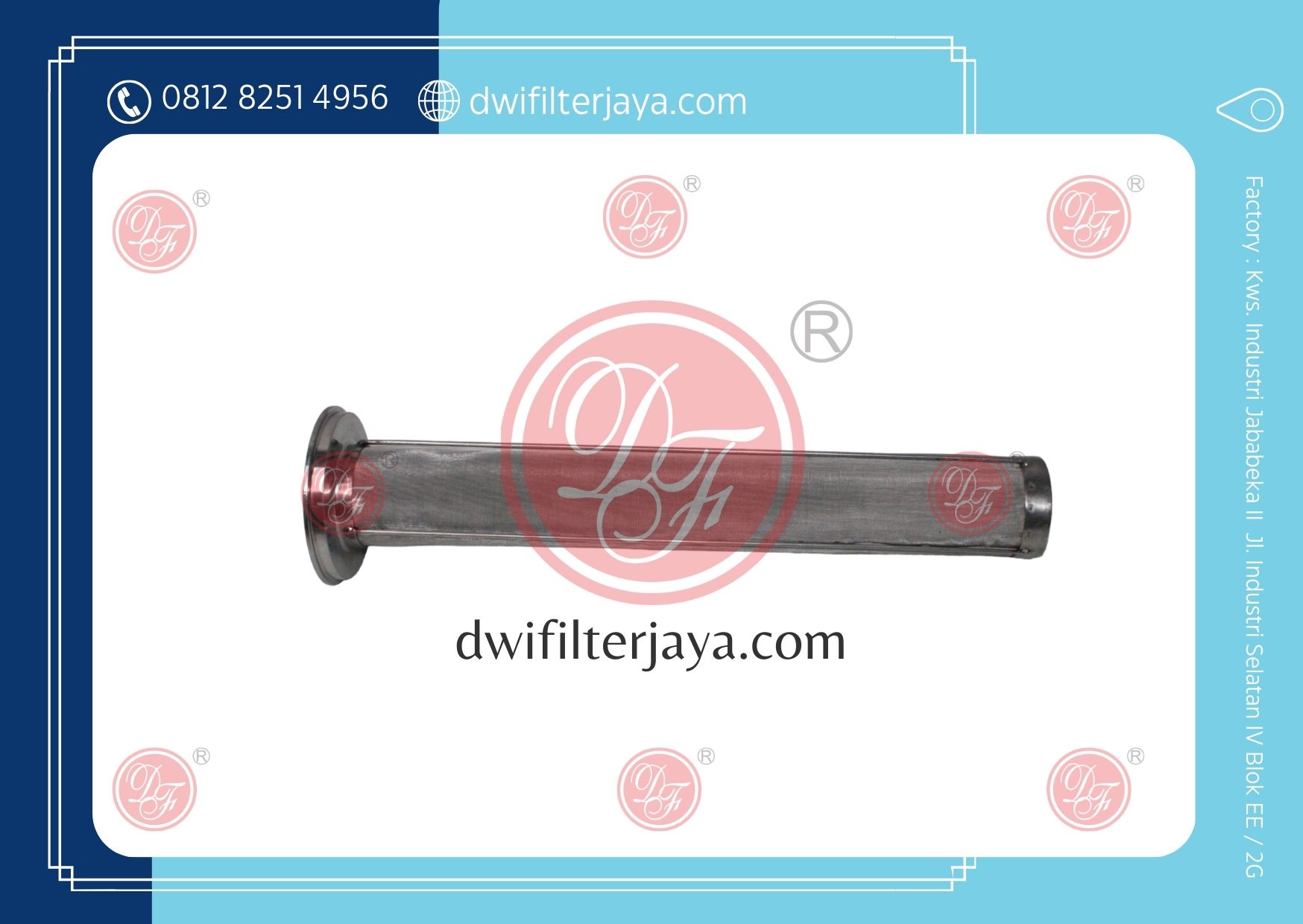 Jual Stainless Steel 316 Melt Polymer Strainer Mesh Candle Filter oleh ...