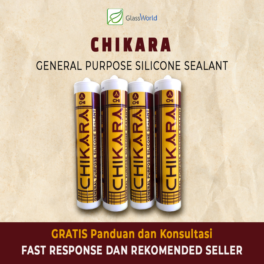 Jual CHIKARA SEALANT ACID Lem Kaca Silikon Green Mile Indonesia oleh PT ...