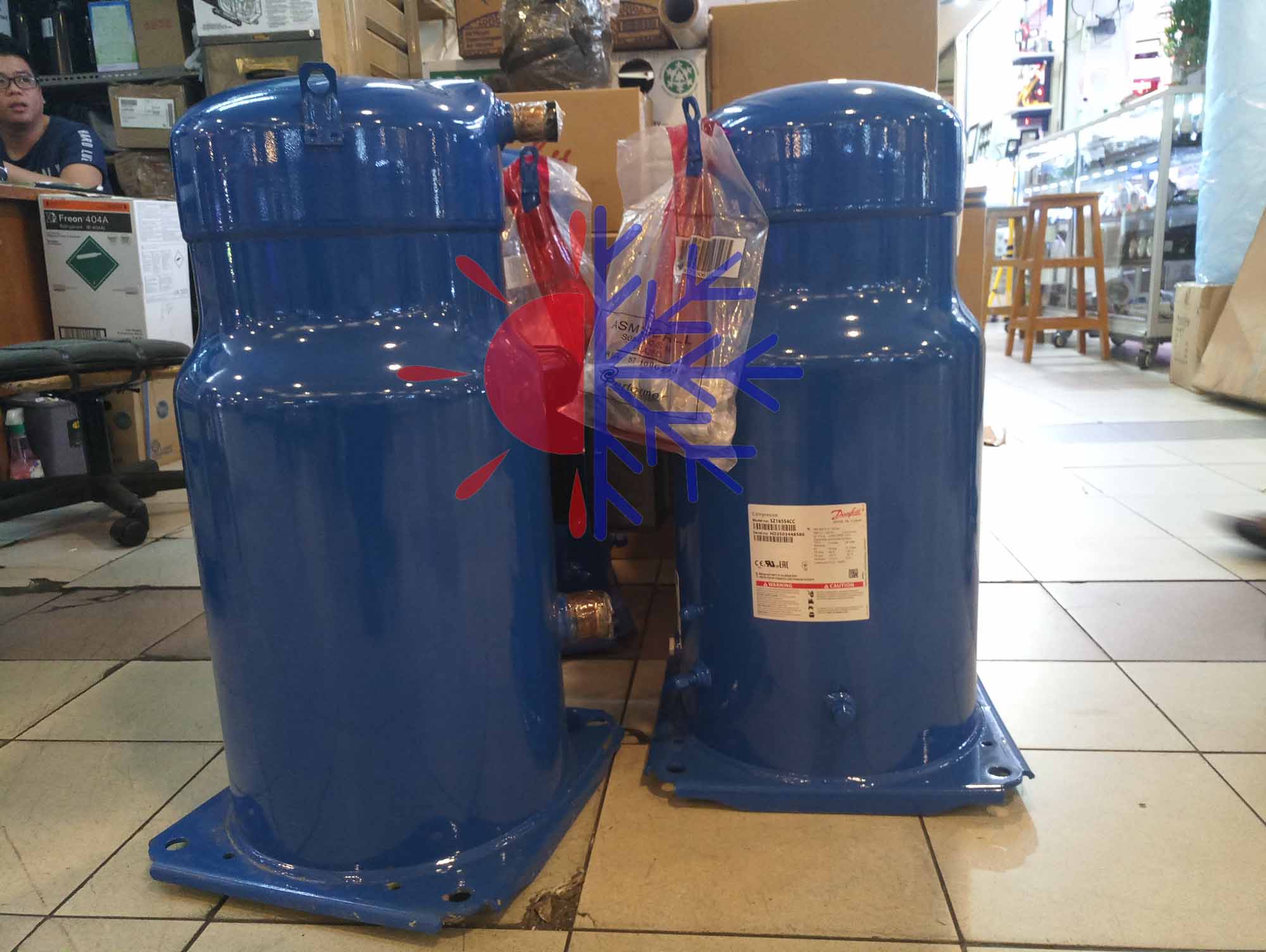 Jual Compressor Danfoss SZ185S4CC oleh Sejahtera Indocool