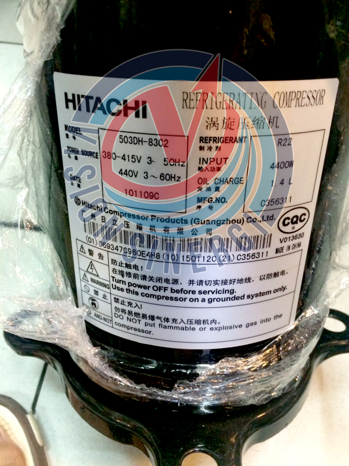 Jual Compressor Hitachi 503DH-83C2 oleh Vision Sinergi