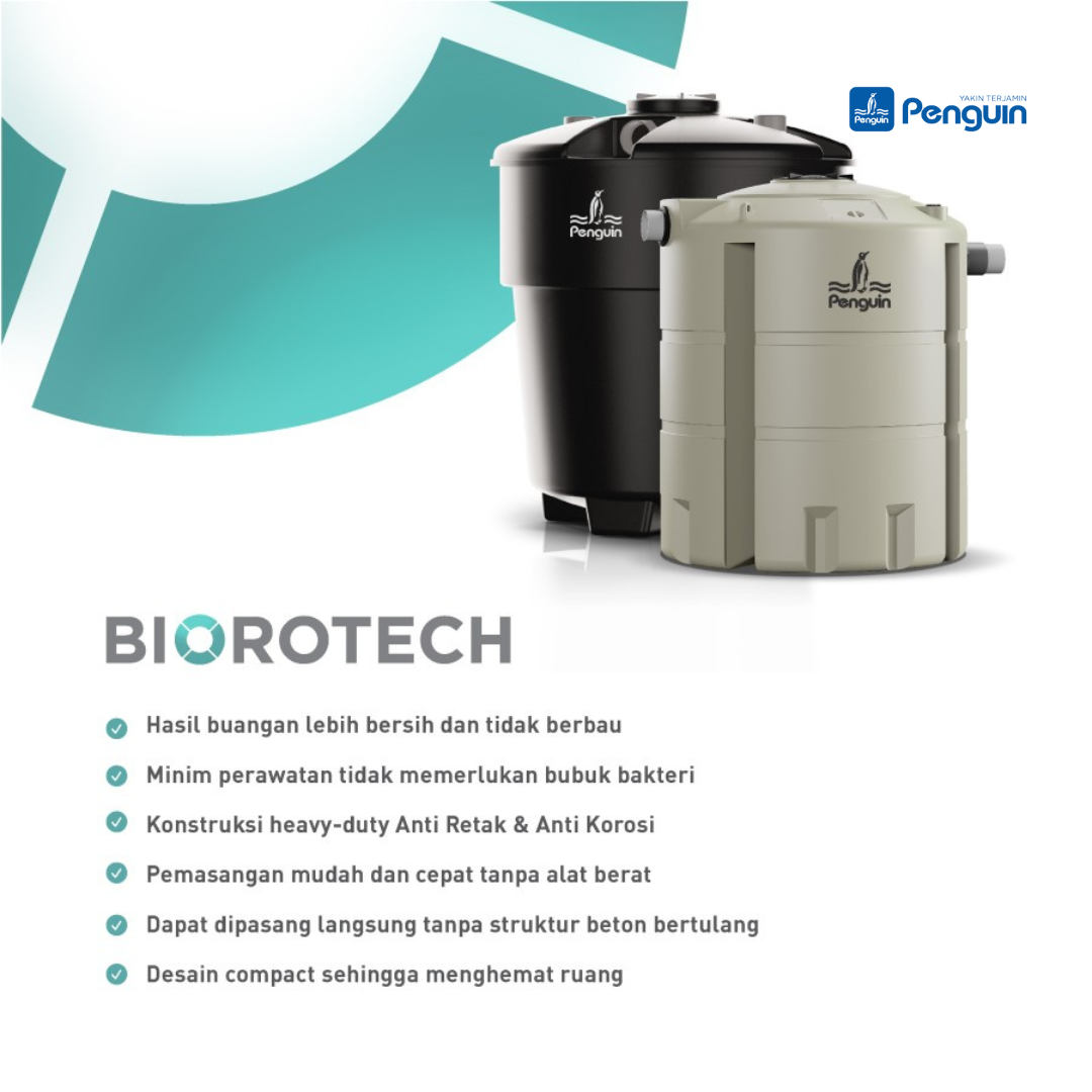 Jual Penguin Septic Tank Biorotech BIO 200 2000 Liter oleh Tokonya Neesn