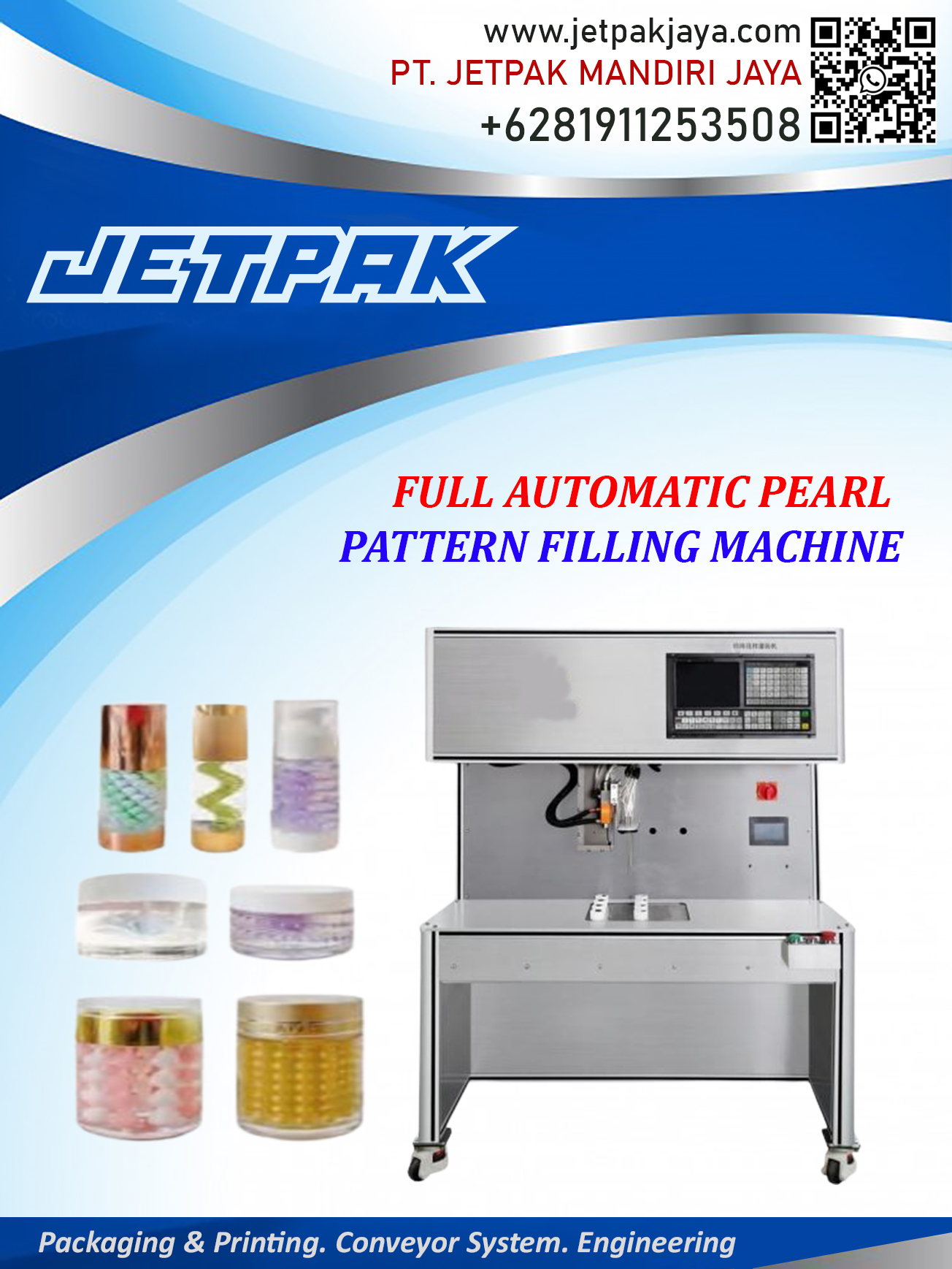 Jual FULL AUTOMATIC PEARL PATTERN oleh PT. Jetpak Mandiri Jaya