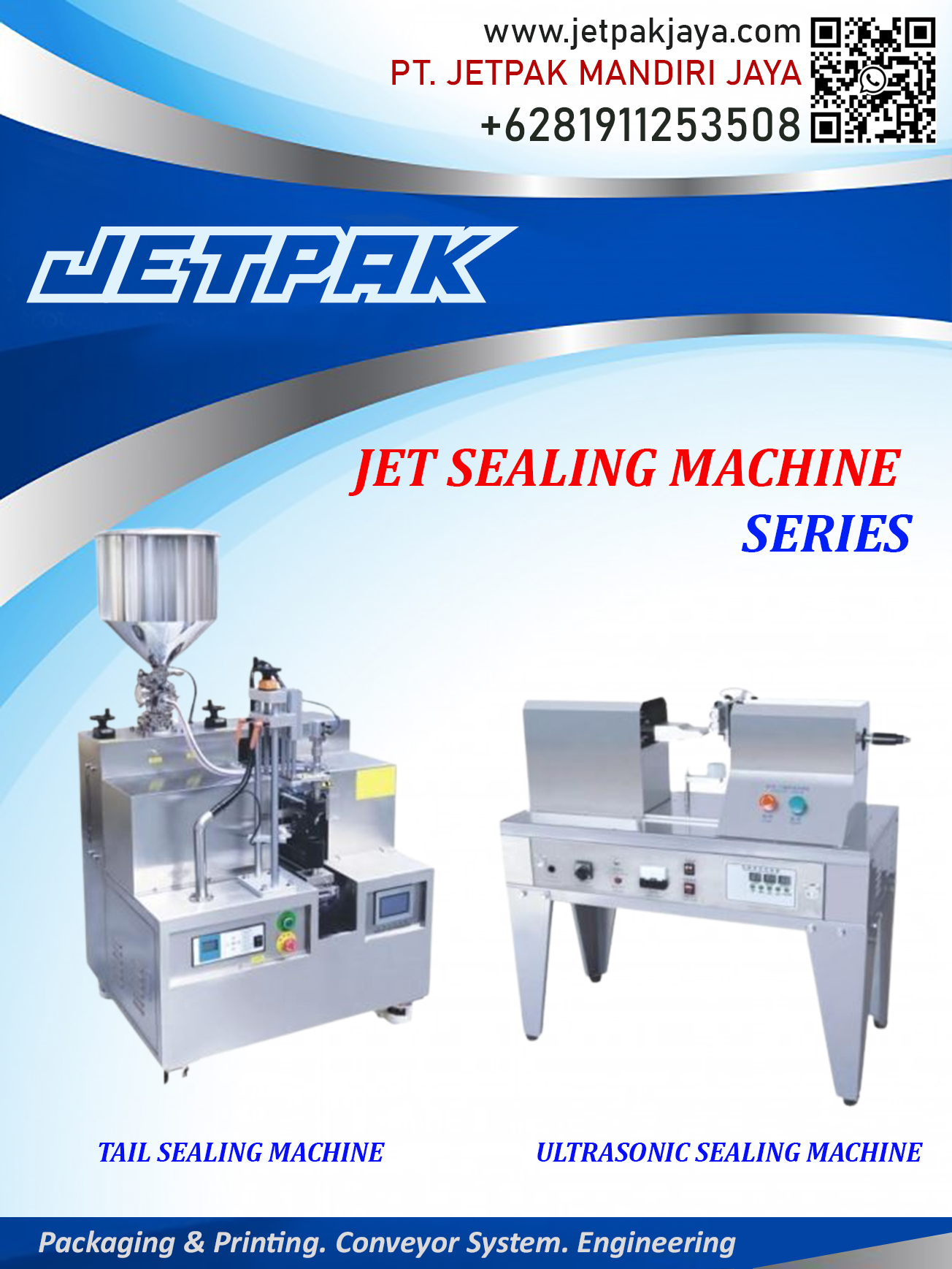 Jual JET SEALING MACHINE SERIES oleh PT. Jetpak Mandiri Jaya