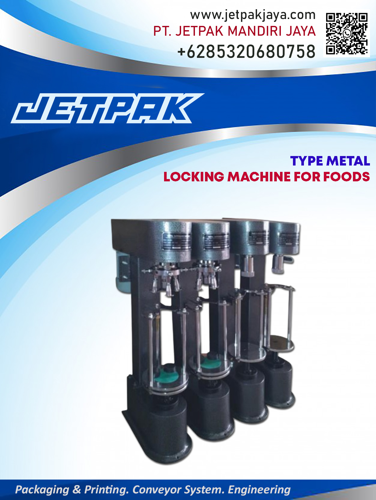 Jual TYPE METAL LOCKING FOR FOODS oleh PT. Jetpak Mandiri Jaya