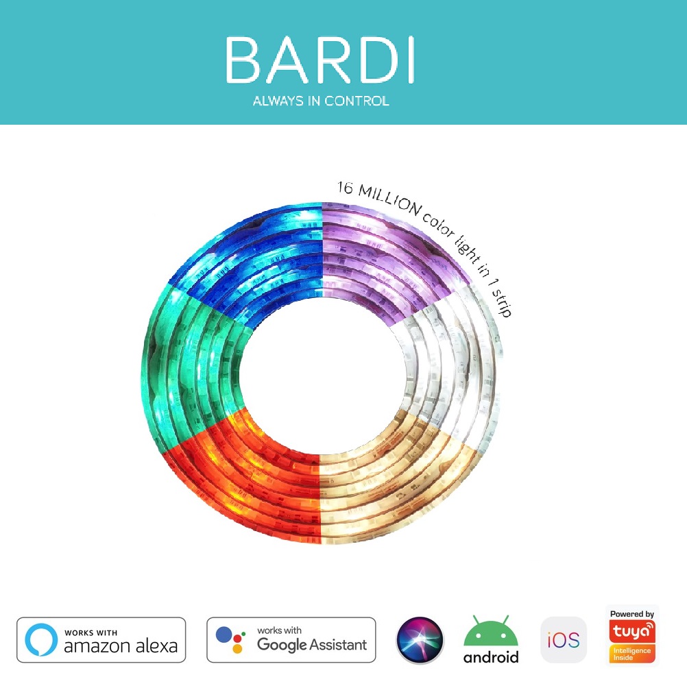 Jual Bardi LED Strip RGBWW 2 Meter oleh PT. Surya Hawila Perkasa