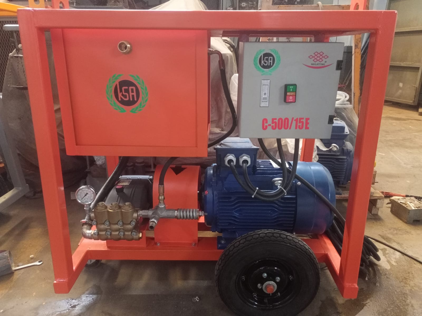 Jual Pompa Hydrotest 500 Bar - Electric Hydrostatic Test Hawk Pump oleh ...