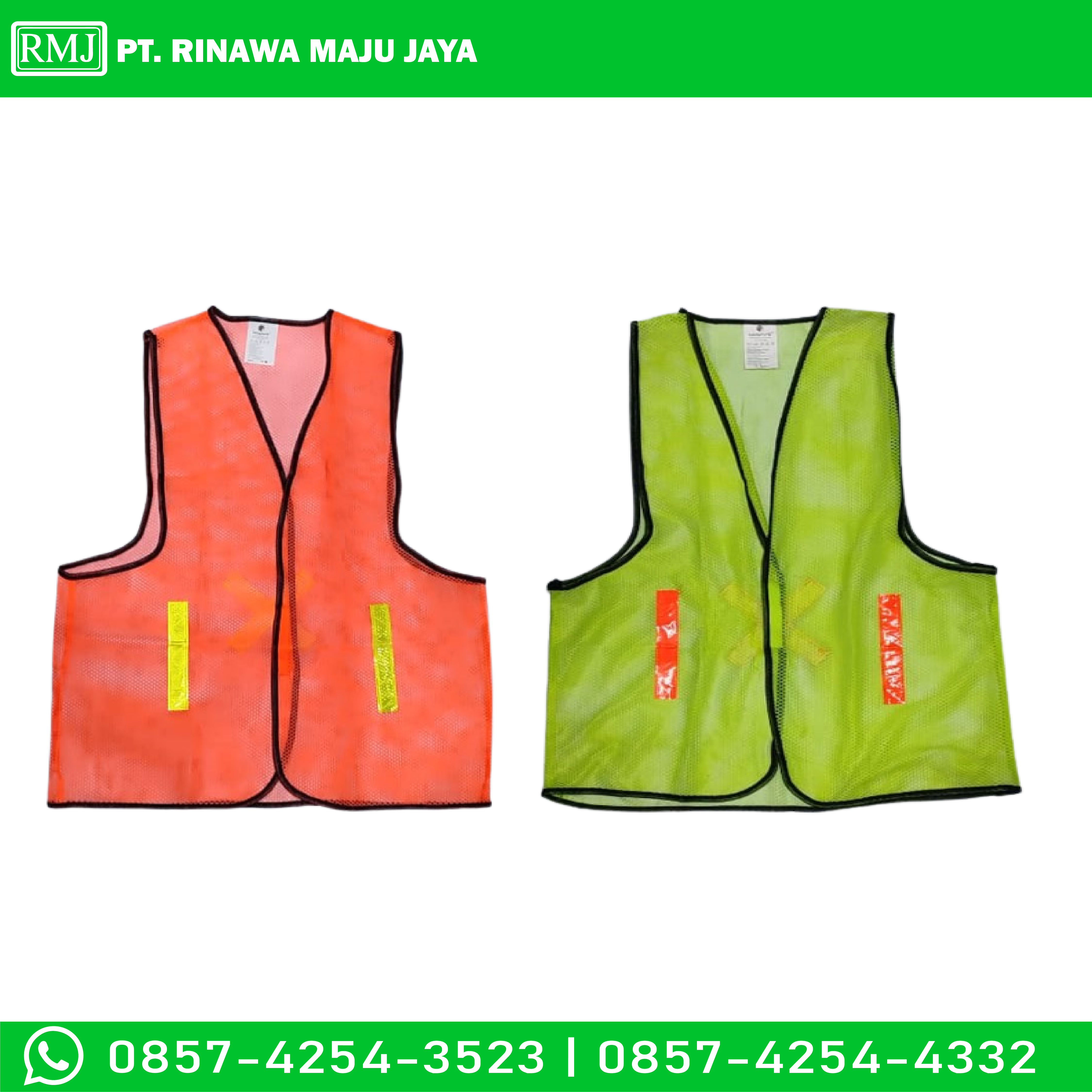 Jual Rompi safety jaring / rompi proyek jaring murah berkualitas oleh ...