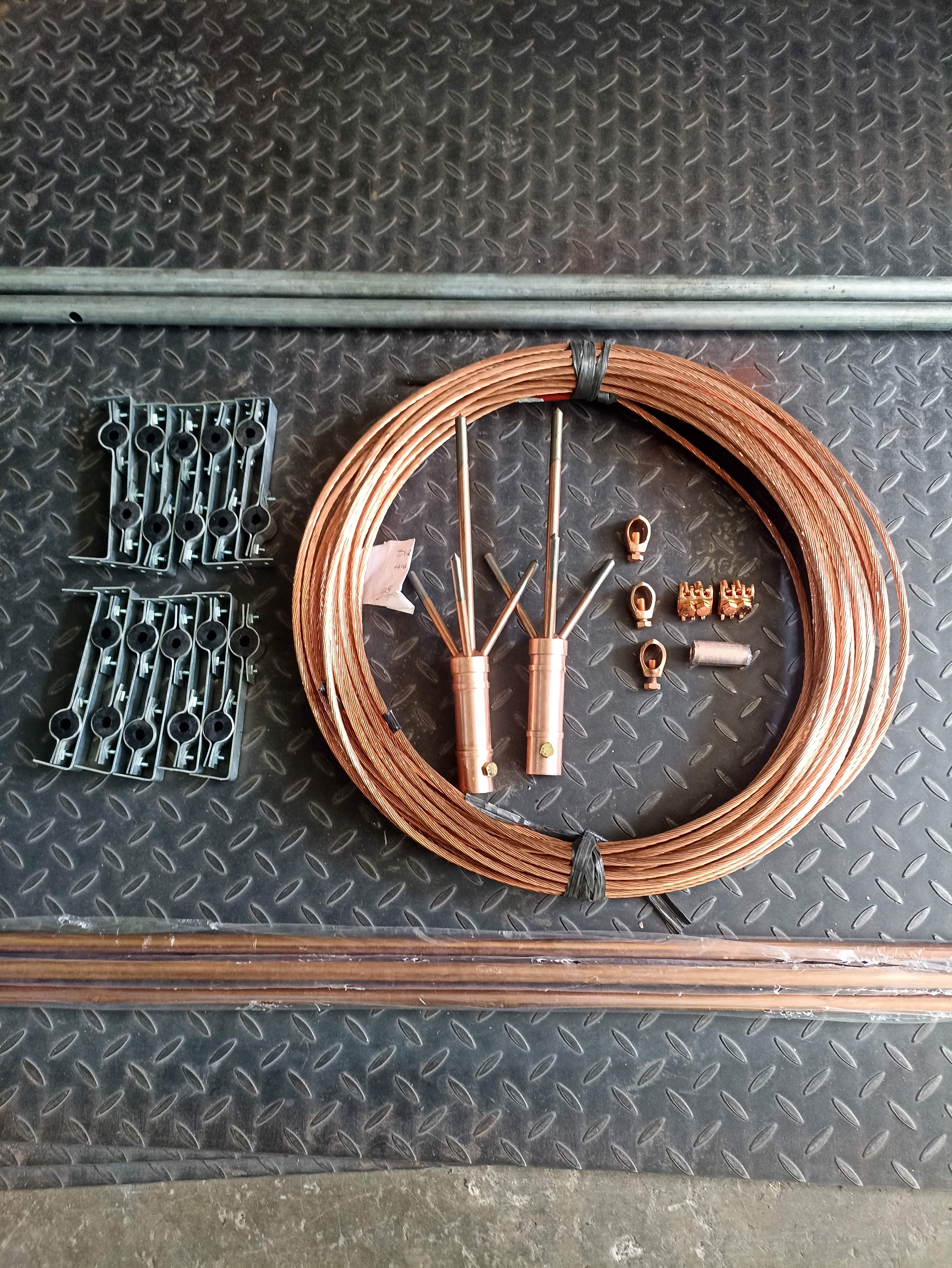 Jual Paket Anti Petir Rumahan Splitzen Trisula Alumunium (Penangkal ...