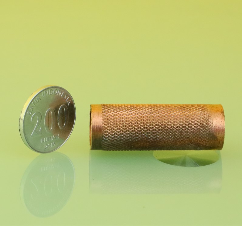 Jual Ground Rod Coupler Kuningan Lapis Tembaga 1/2 inch (Grounding ...