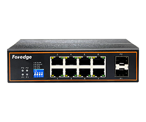 Jual Foredge Switch POE Industrial IS108GP-2F 8 Port Gigabit oleh PT ...