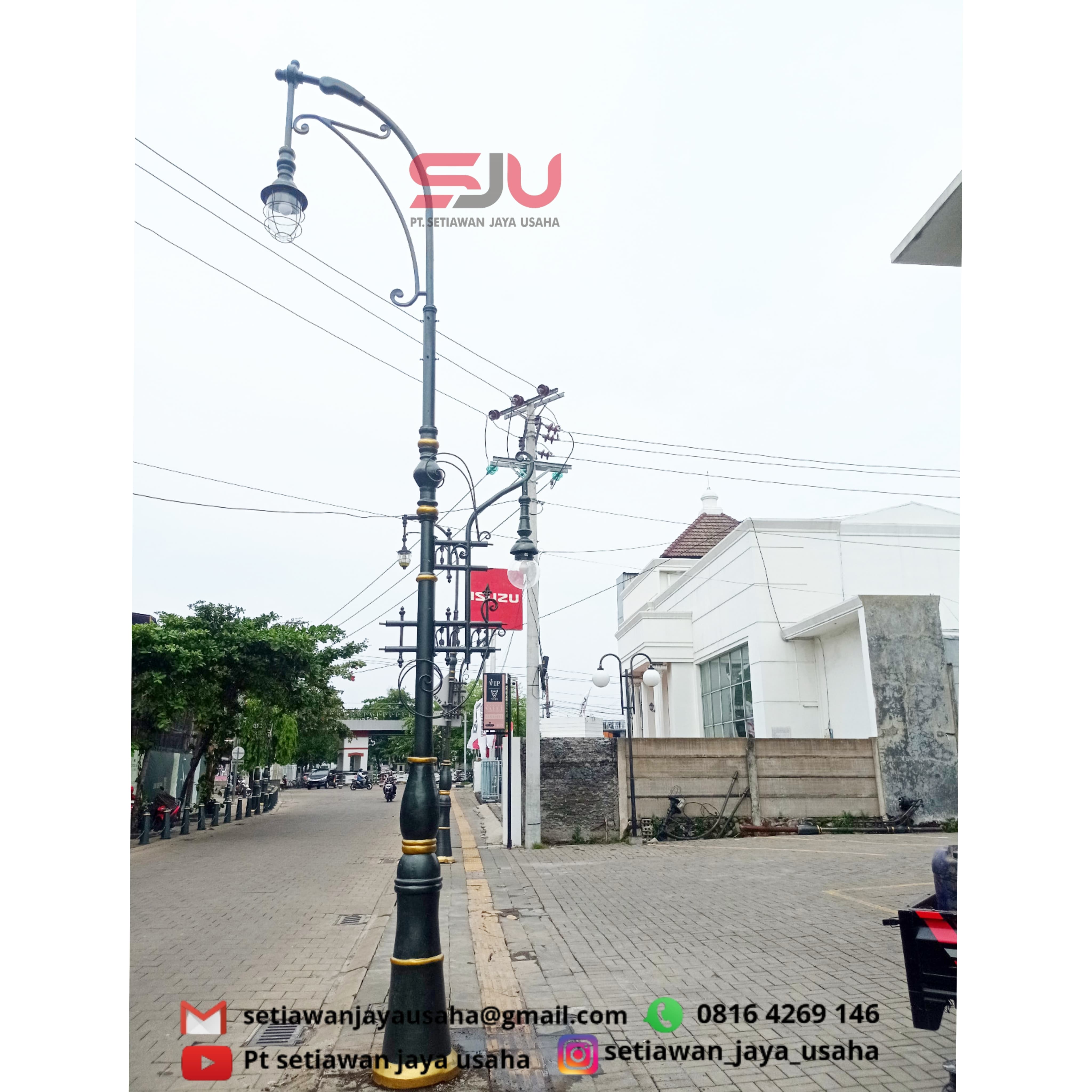 Jual TIANG LAMPU 7M BISA CUSTOM oleh PT. Setiawan Jaya Usaha