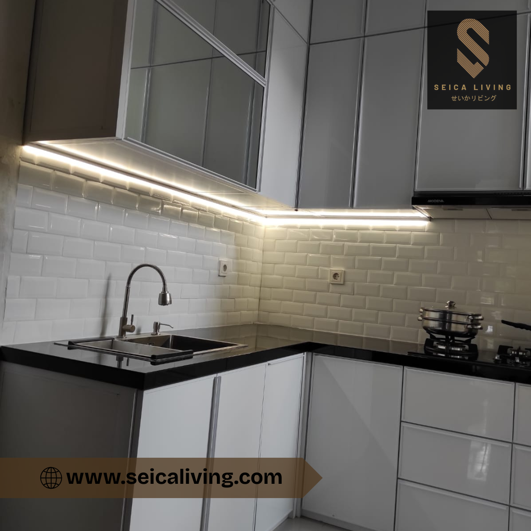 Jasa Kontraktor Pembuatan Kitchen Set di Pondok Tjandra Surabaya oleh ...