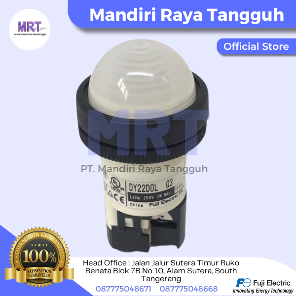 Jual Pilot Lamp Fuji Electric Jakarta oleh PT. Mandiri Raya Tangguh