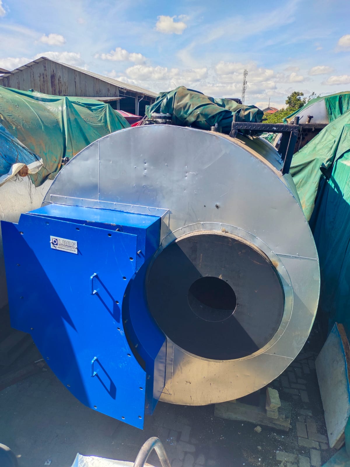 Jual Loos Steam Boiler 10 T 2008 oleh Guna Energy